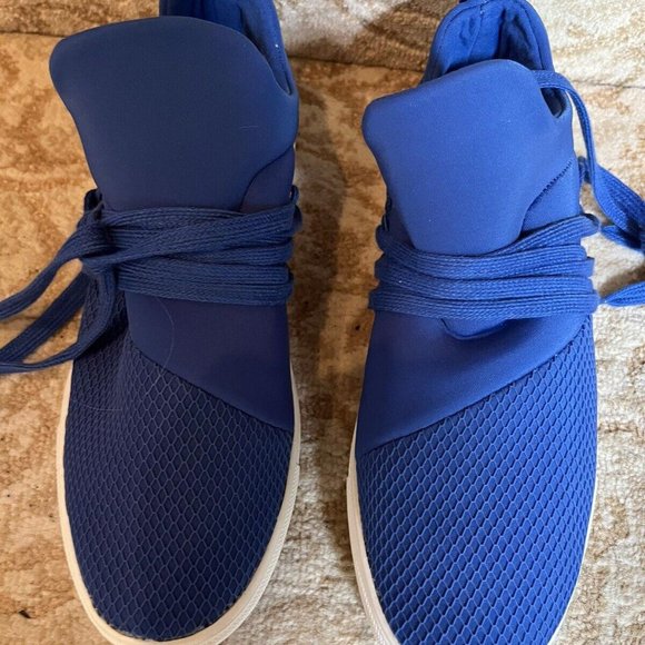 Shoes | Estate Sale Shoes Sneakers Royal Blue Nice Cushion Trash Brand ...
